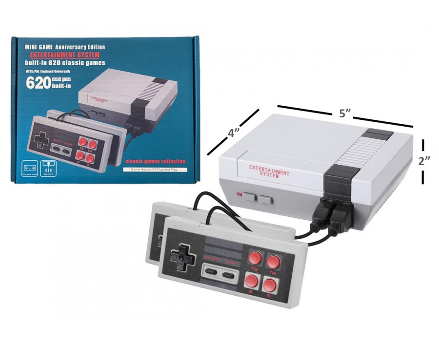 Classic Retro Game Console Mini Video Game Consoles with 620 Games ...